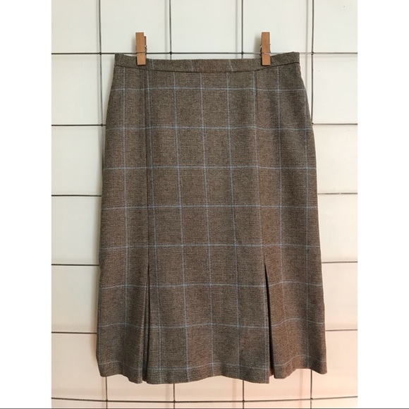 French Connection | Skirts | French Connection Classic Tweed Wool Skirt ...